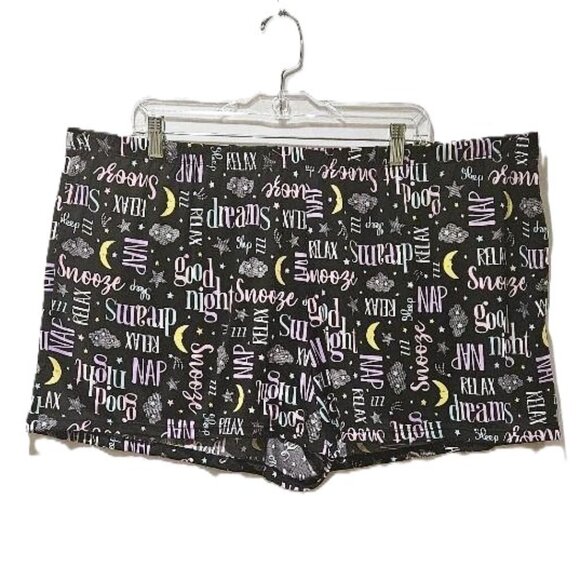 Intimates & Sleepwear | New Black Celestial Moon Stars Cute Pull On ...
